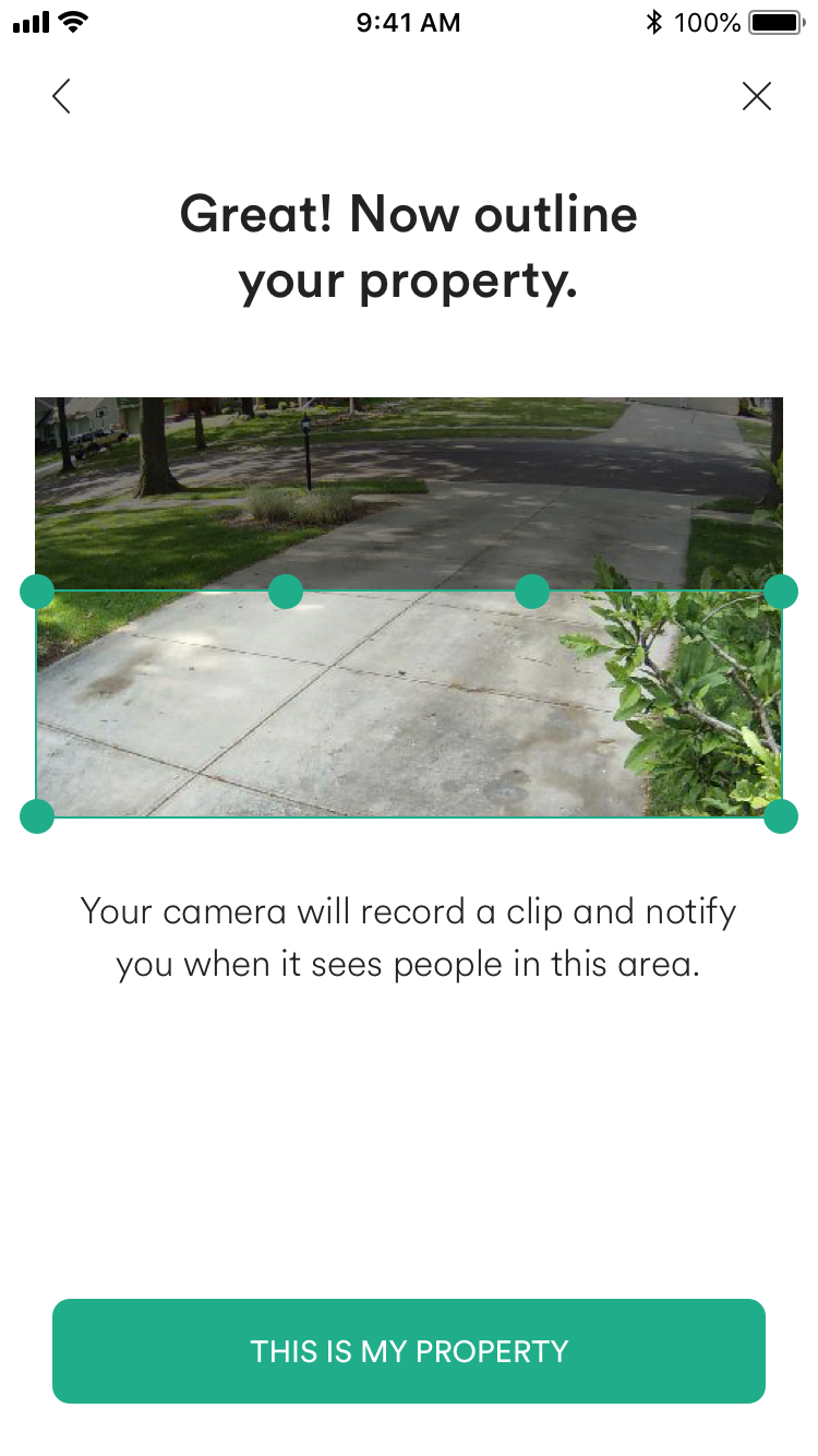 Outdoor Camera Pro - Setup in App