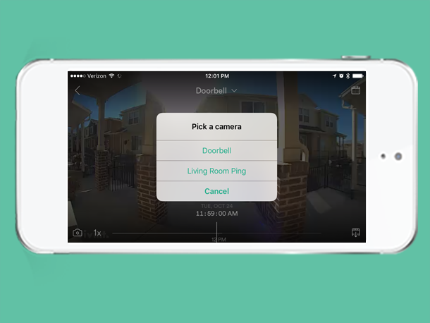 Playback - Switch Cameras